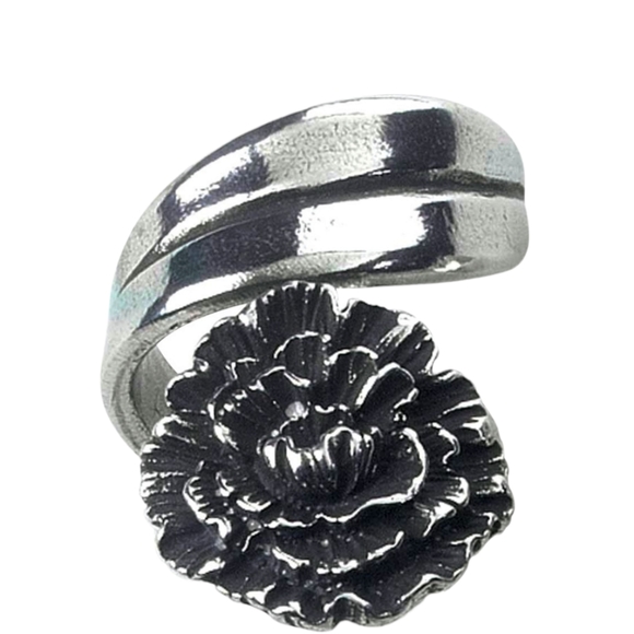 Jewelry | Flower Of The Month Ring January | Poshmark